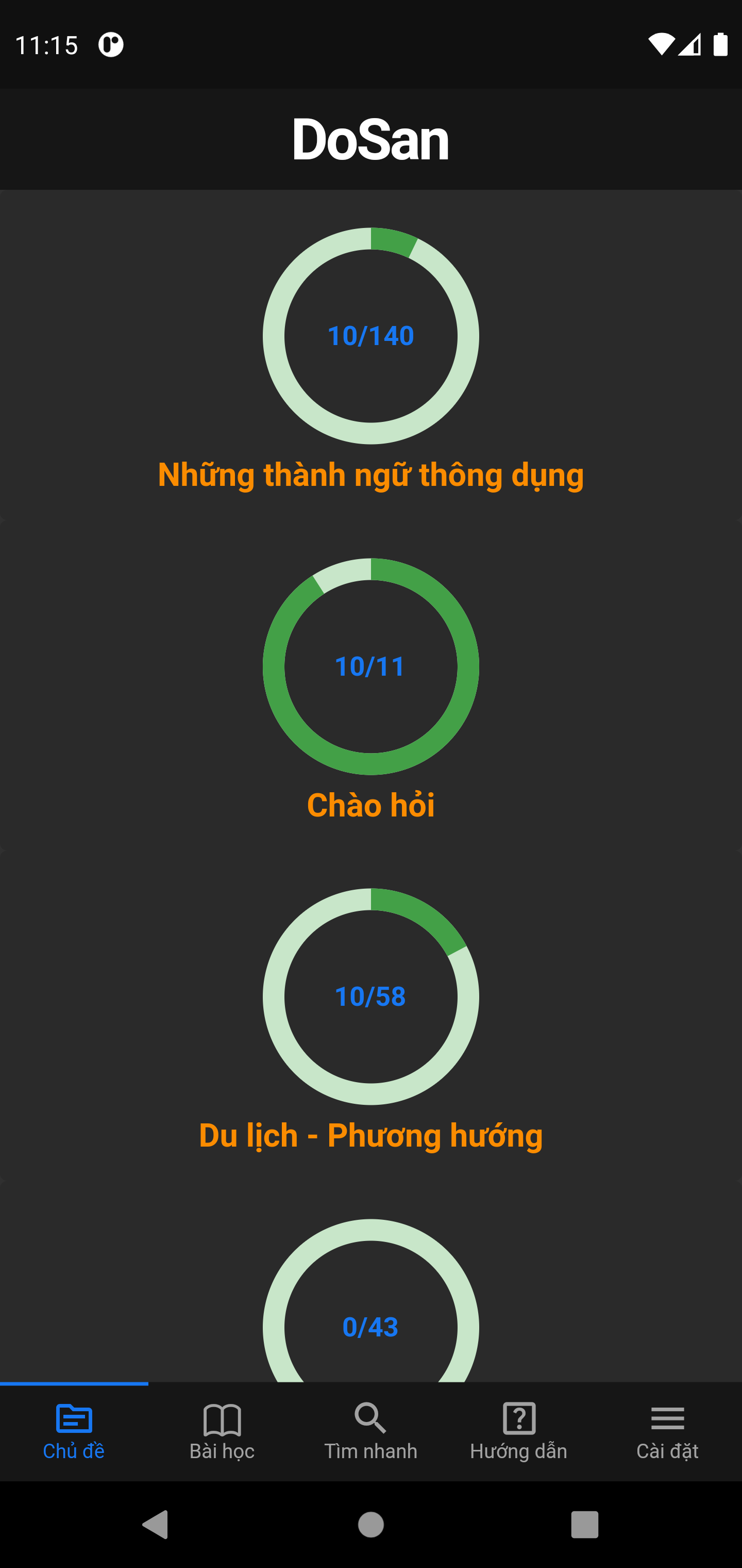 DoSan | Ứng dụng học Tiếng Hàn giao tiếp thường đàm thực dụng miễn phí